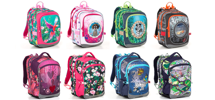 Topgal 2018 - nová kolekcia školských batohov | Skolske–tasky.sk