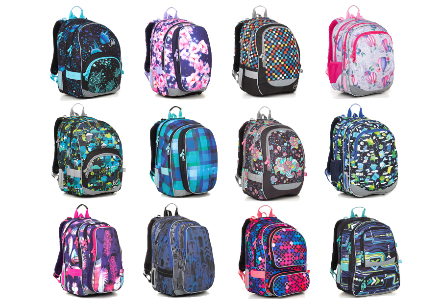 Topgal 2018 - nová kolekcia školských batohov | Skolske–tasky.sk