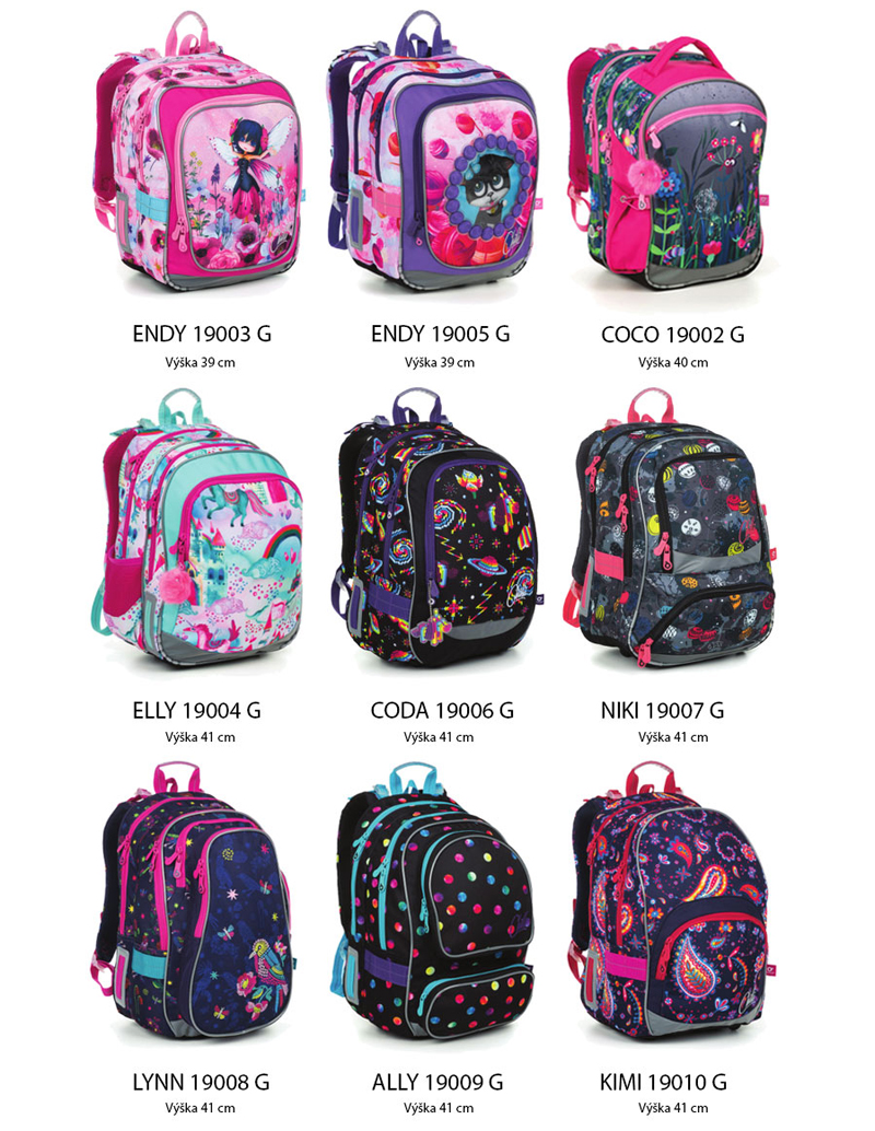 Topgal 2019 v pestrých farbách | Skolske–tasky.sk