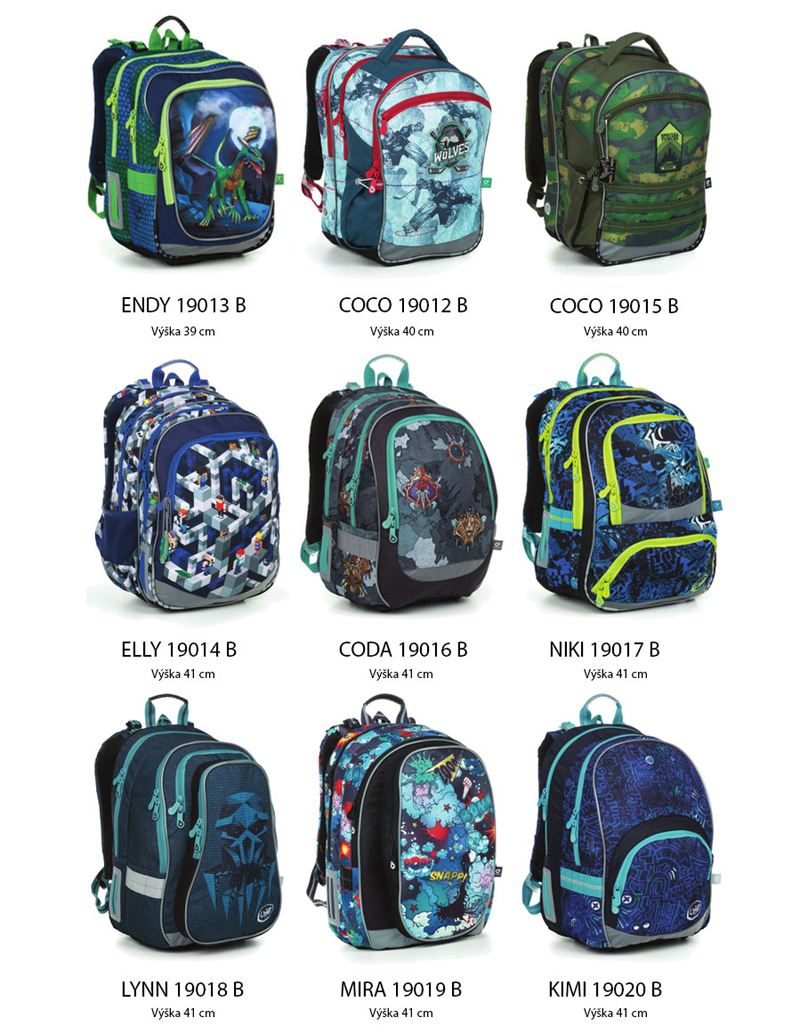 Topgal 2019 v pestrých farbách | Skolske–tasky.sk