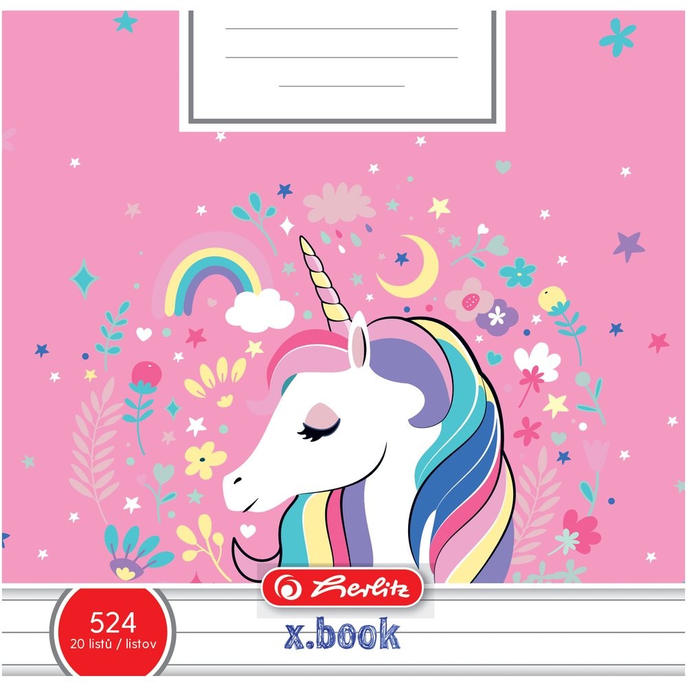 Školský zošit A5 524 dievčenský motív II | Skolske–tasky.sk