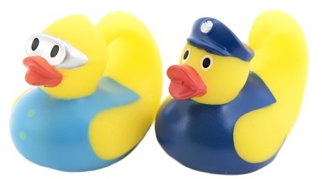 Kačičky do vane plávacie guma 10cm 4ks | Skolske–tasky.sk