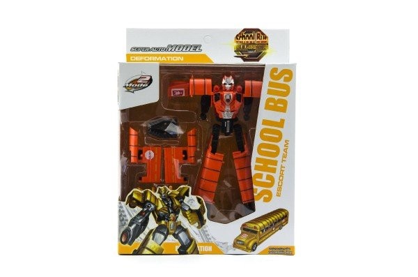 Robot / Autobus transformer | Skolske–tasky.sk