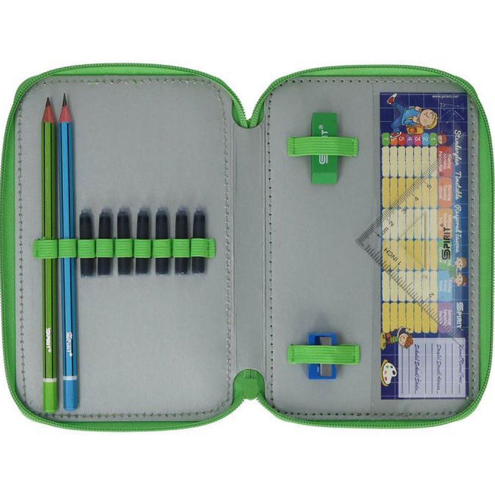 Peračník Spirit Triceptosaurus trojposchodový vybavený | Skolske–tasky.sk