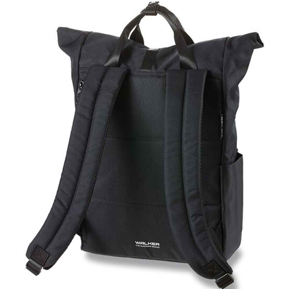 Roll Top batoh Walker Black melange | Skolske–tasky.sk