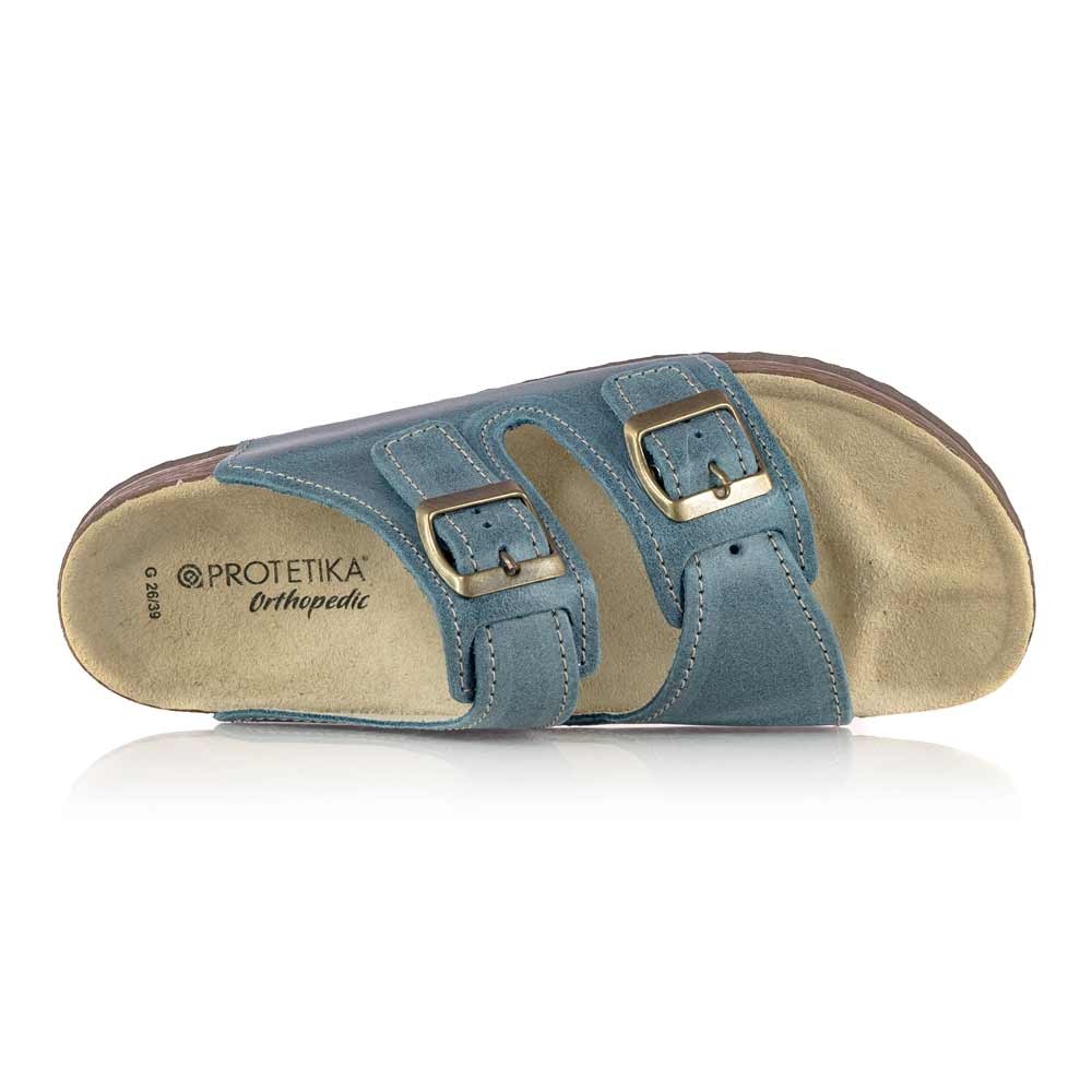 Ortopedické sandále Protetika ORS T16/95 riflovo modré | Skolske–tasky.sk