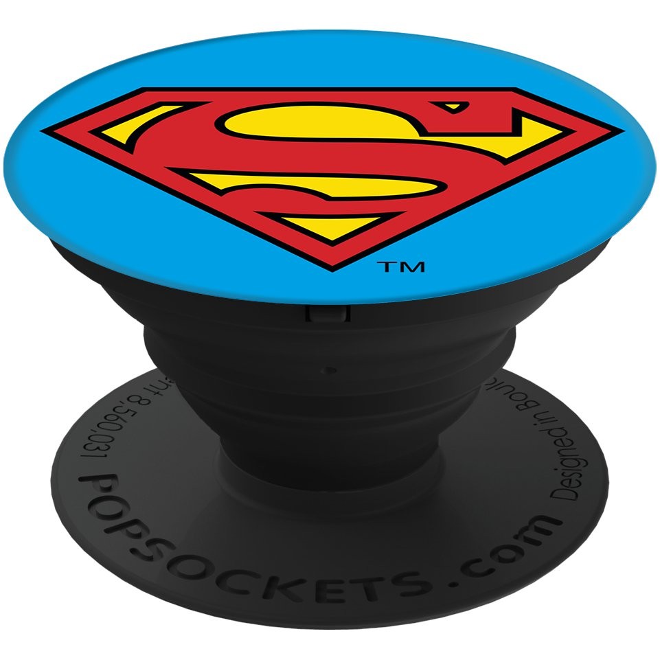 PopSockets Original PopGrip, ikona DC COMICS Superman | Skolske–tasky.sk