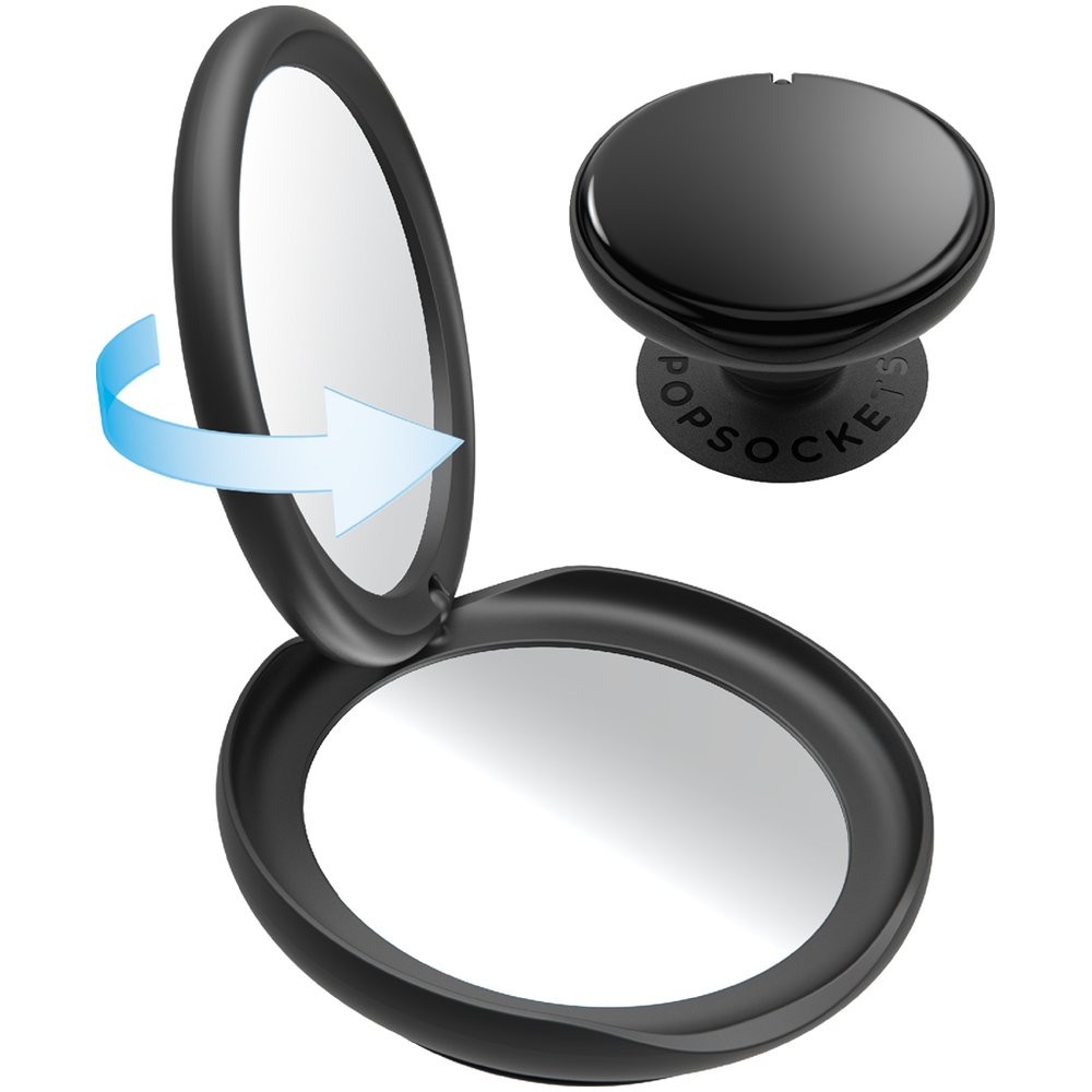 PopSockets PopGrip Gen.2, PopMirror Black, so zrkadielkom | Skolske ...
