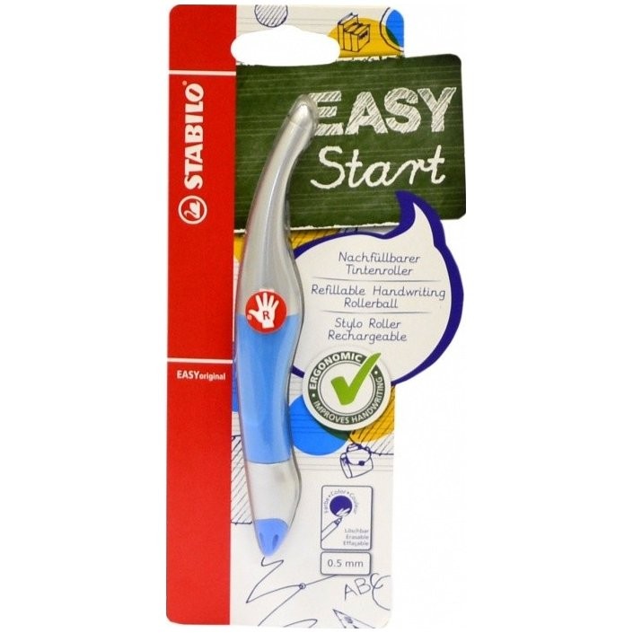 Pero Stabilo EASY original pravák metalické modré | Skolske–tasky.sk