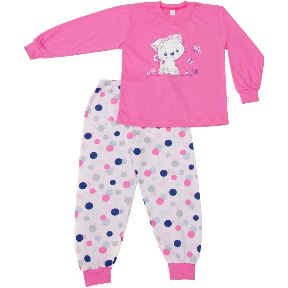 Detské pyžamo Bettymode MAČIATKO dlhý rukáv | Skolske–tasky.sk