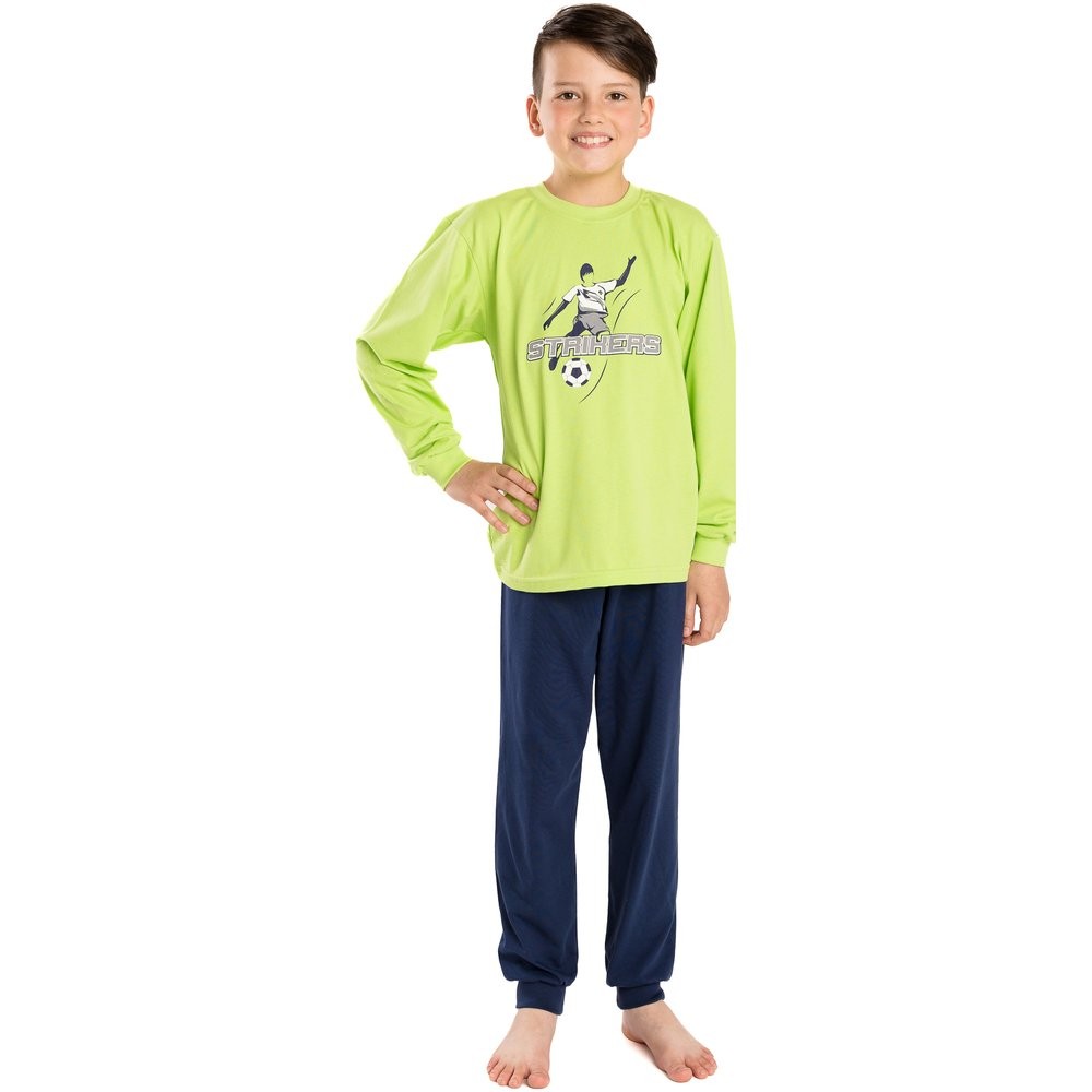 Chlapčenské pyžamo Bettymode PLAY FUTBAL dlhý rukáv | Skolske–tasky.sk