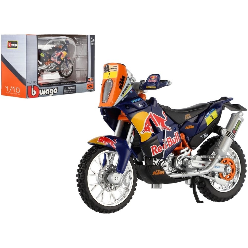 Motorka Bburago KTM 450 Rally (Rally Dakar) | Skolske–tasky.sk