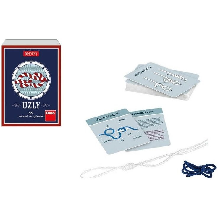 Uzli 50 návodov na uzlovanie malá hra | Skolske–tasky.sk