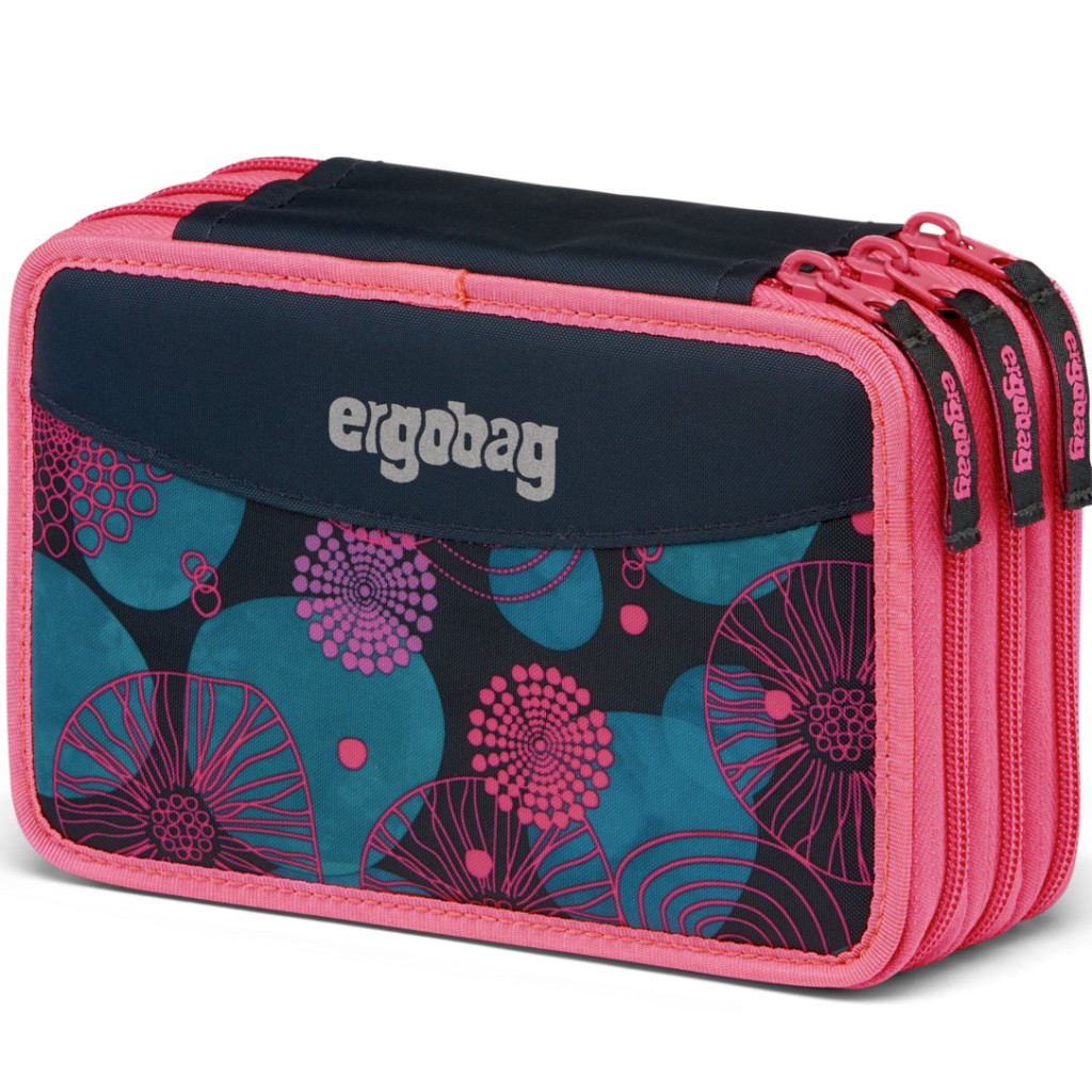 Trojposchodový peračník Ergobag Korálový | Skolske–tasky.sk