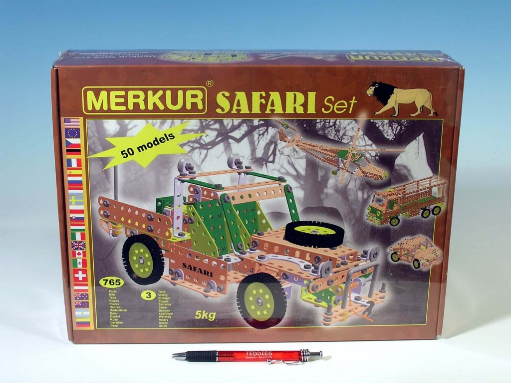 Stavebnica Merkur SAFARI Set 765ks | Skolske–tasky.sk