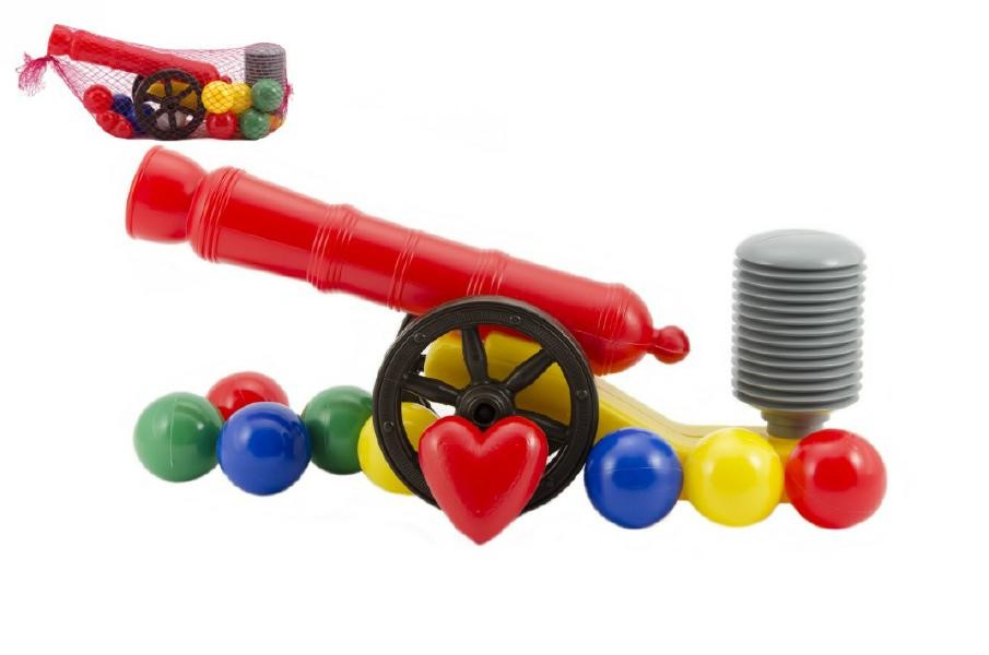 Dialo + guľa strieľajúcej 44cm | Skolske–tasky.sk