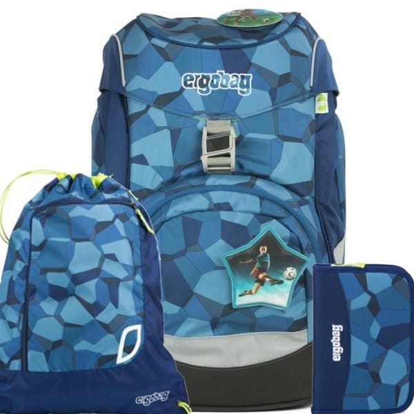 Školský batoh Ergobag prime Blue Stone SET | Skolske–tasky.sk
