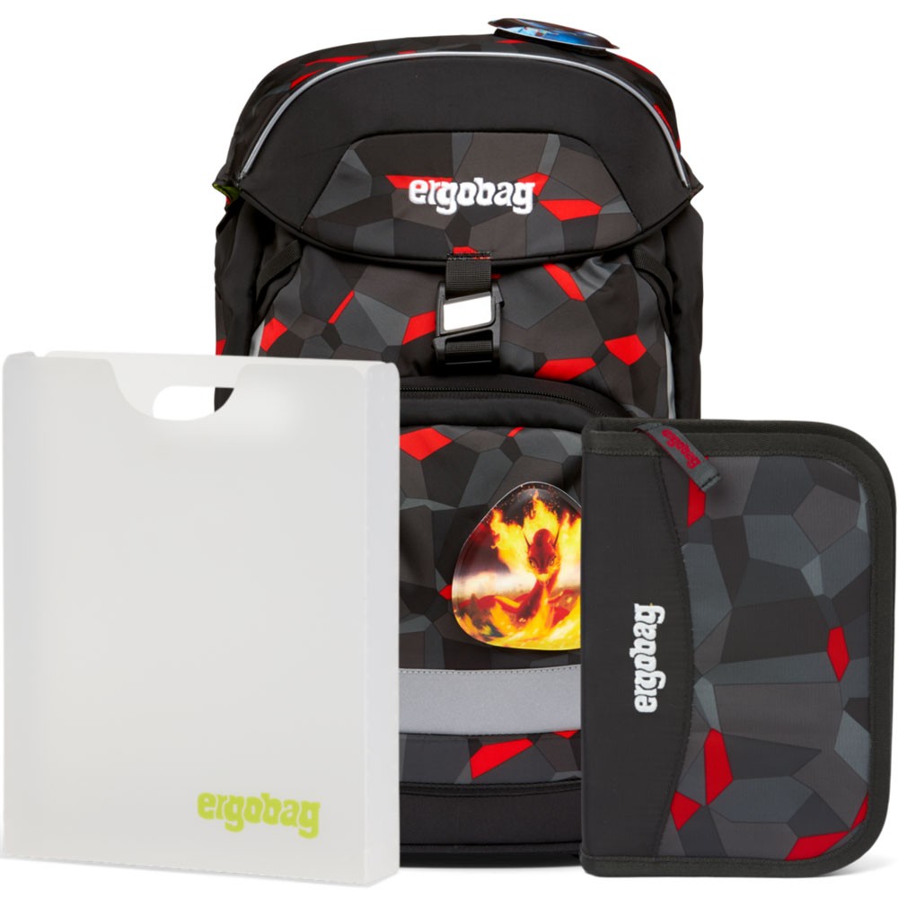 Školský set Ergobag prime Taekwondo 2023 batoh+peračník+dosky | Skolske–tasky.sk