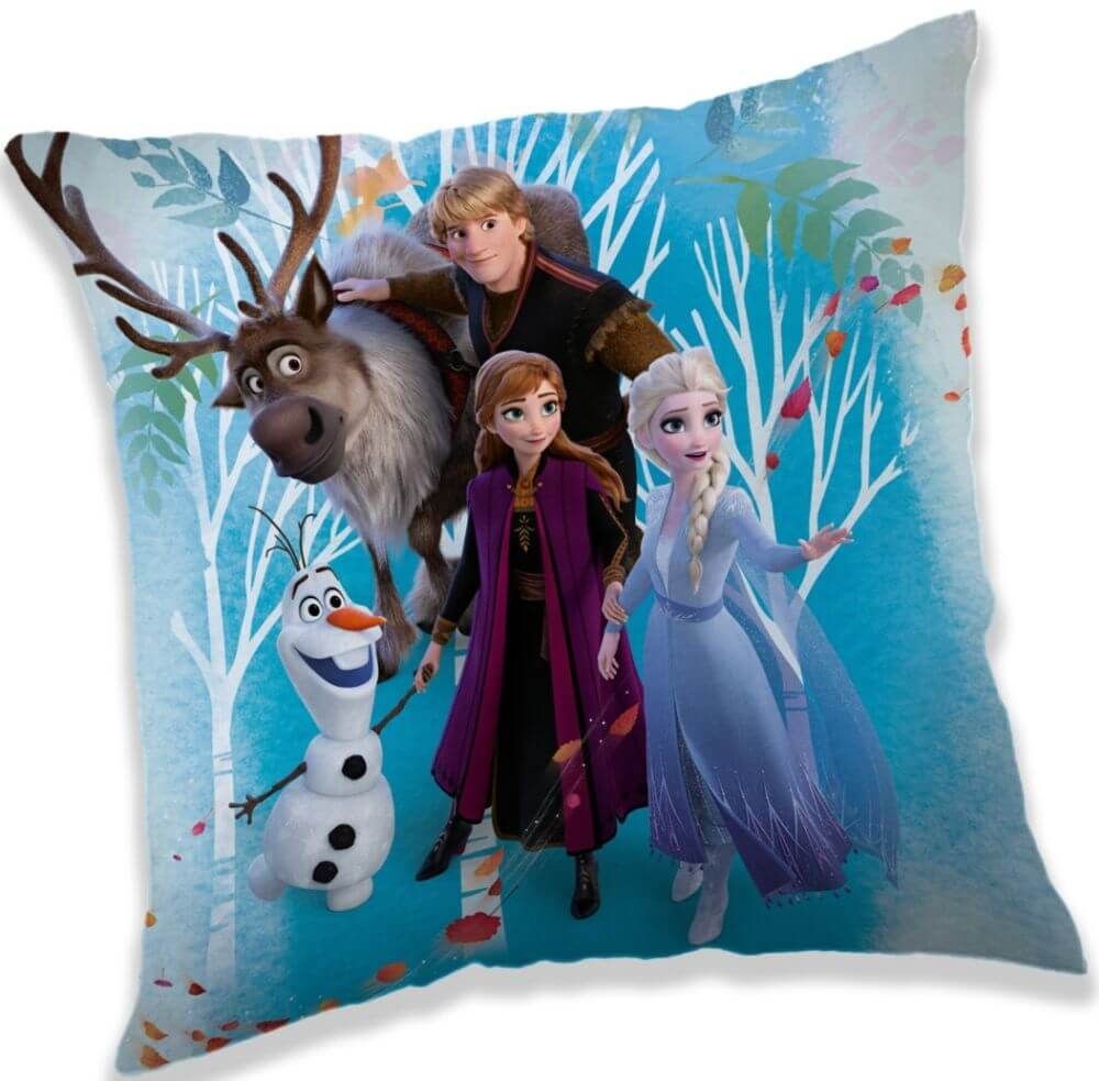 Obliečka na vankúš Frozen 2 blue | Skolske–tasky.sk
