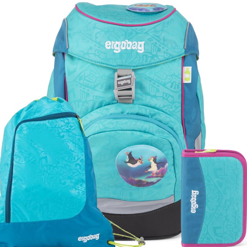 Školský batoh Ergobag prime Tropical SET | Skolske–tasky.sk