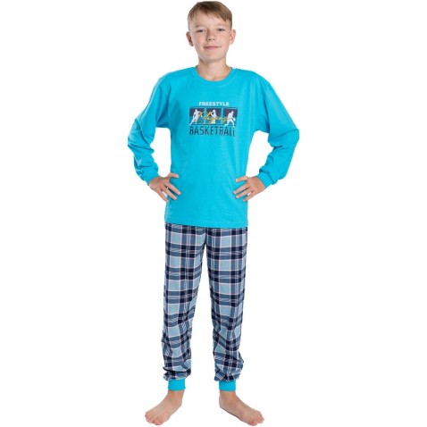 Chlapčenské pyžamo Bettymode BASKETBALL dlhý rukáv | Skolske–tasky.sk