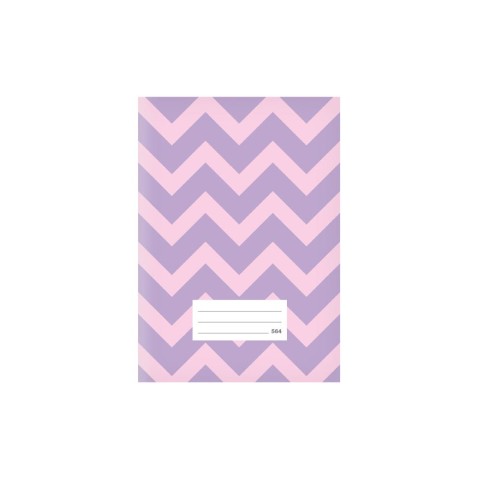 Školský zošit A5 564 s okrajom fialový | Skolske–tasky.sk